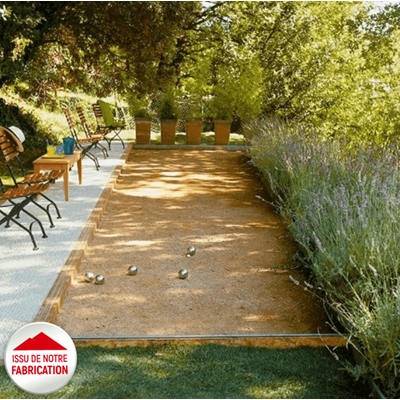 Sable pour terrain de pétanque, couleur ocre | Thomas Sograma Matériaux