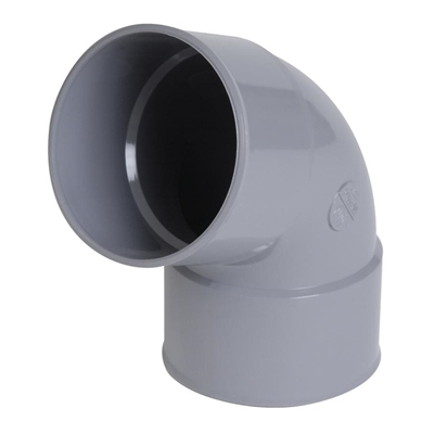 Coude en PVC, diamètre 80 mm | Thomas Sograma Matériaux